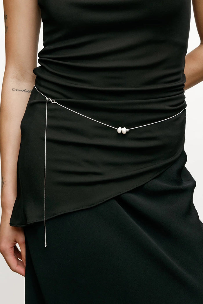 Wolf Circus Adele twisted bracelet in silver | PIPE AND ROW