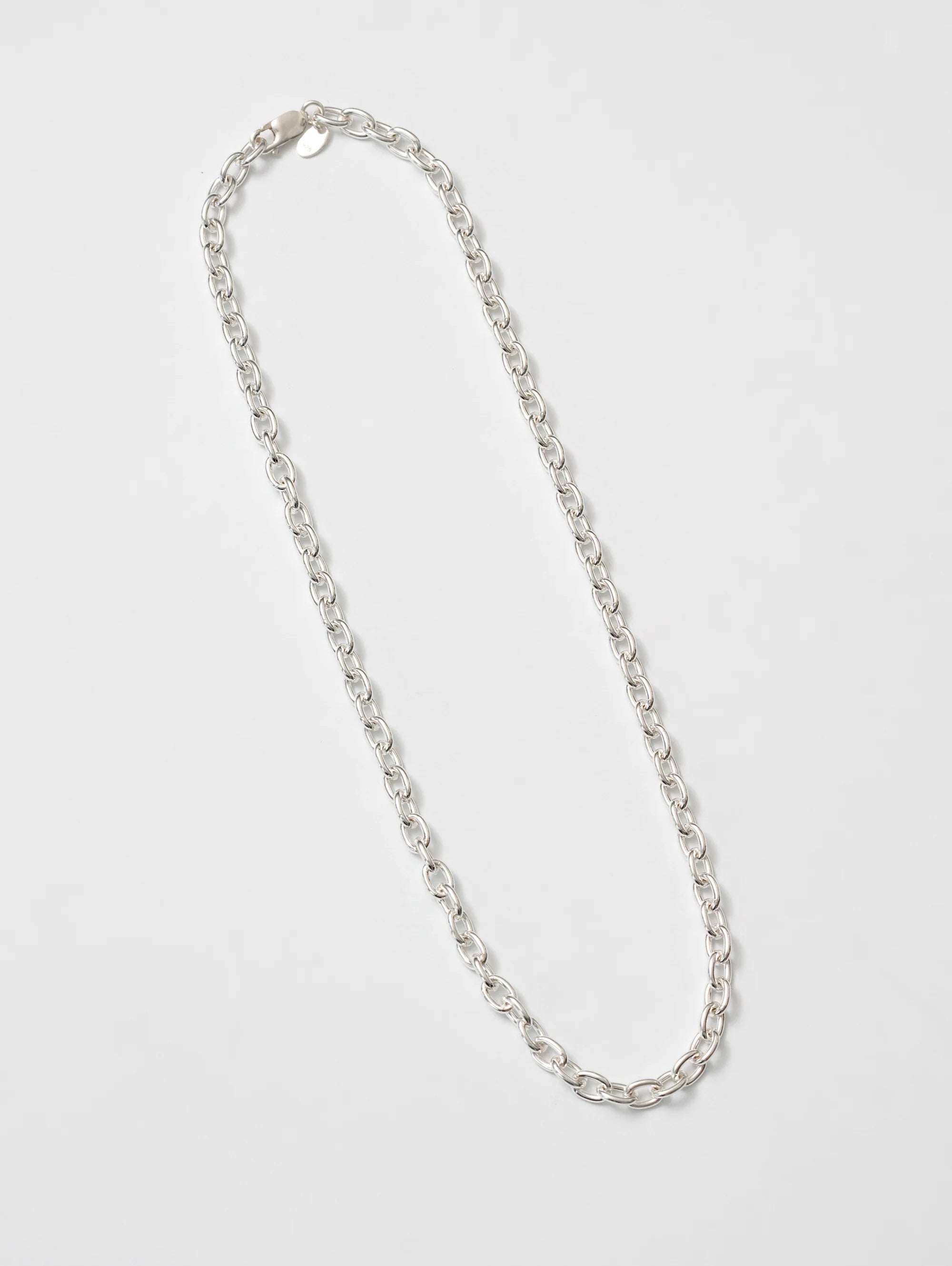 Wolf Circus 20" long cohen chain necklace sterling silver | PIPE AND ROW