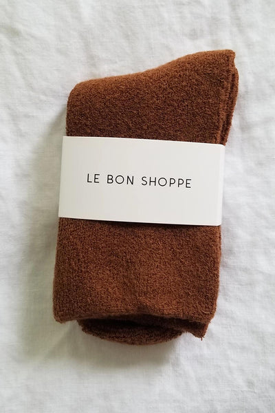 Le Bon Shoppe comfy, cozy, terry cloth Cloud socks | Pipe and Row - PIPE AND ROW